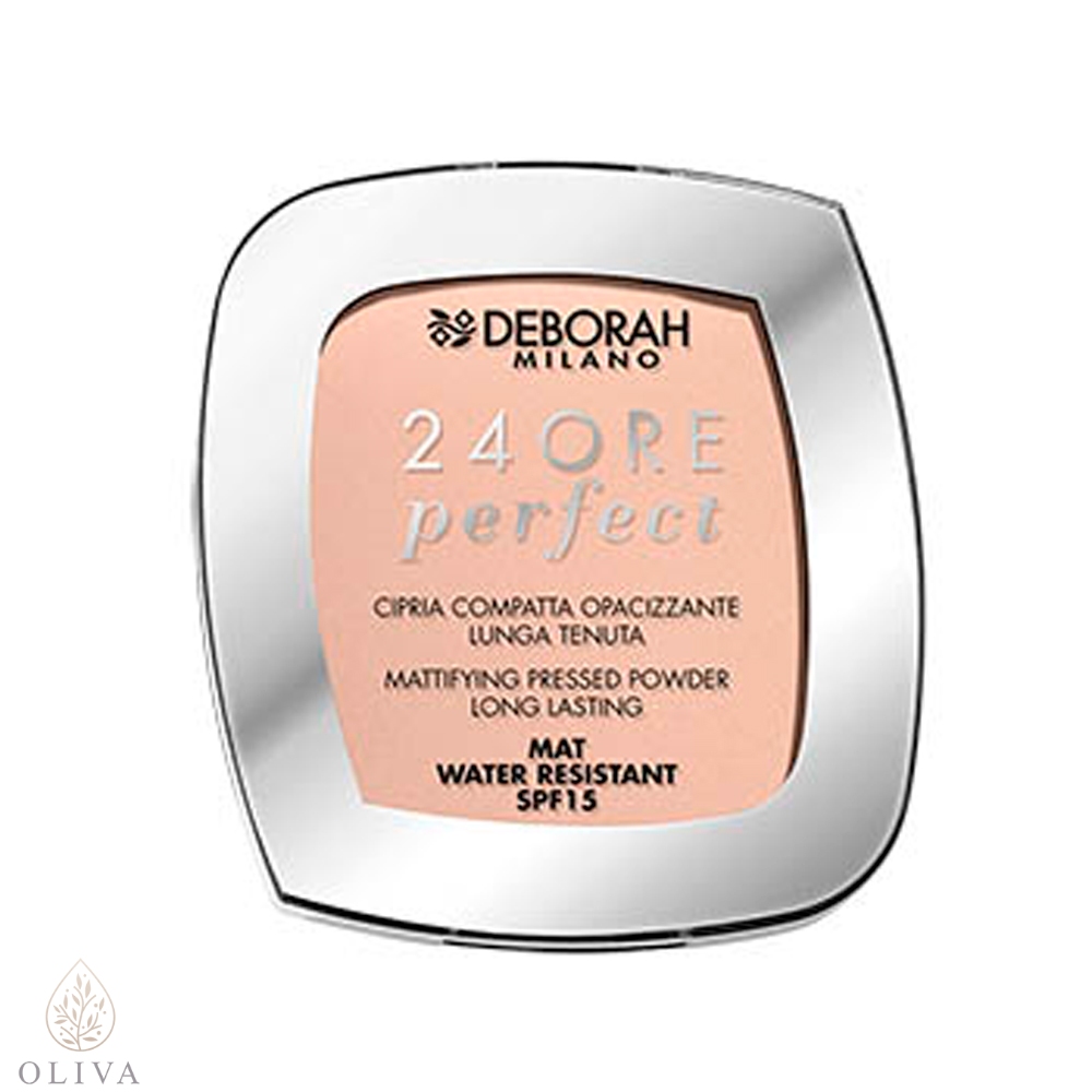 DEBORAH 24 ORE PERFECT - KOMPAKTNI MATIRAJUĆI PRESOVANI PUDER 2