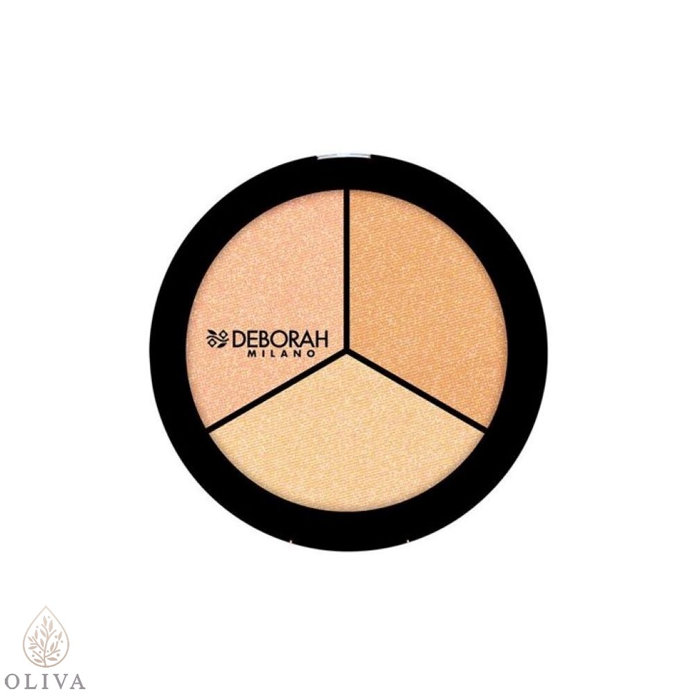DEBORAH TRIO HIGHLIGHTER PALETTE SECRETS OF STROBING