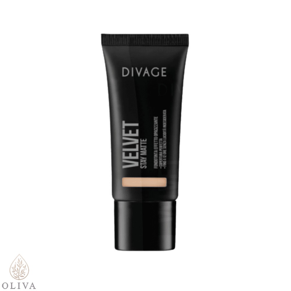 DIVAGE PUDER VELVET STAY MATTE MATT SAND 03