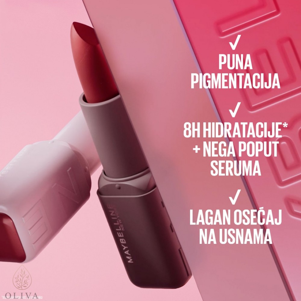 MAYBELLINE NEW YORK SERUM RUŽ ZA USNE MAKE IT WORK 103