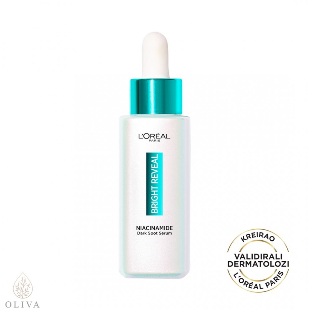 L'OREAL PARIS BRIGHT REVEAL NIACINAMID SERUM PROTIV TAMNIH FLEKA 30 ML