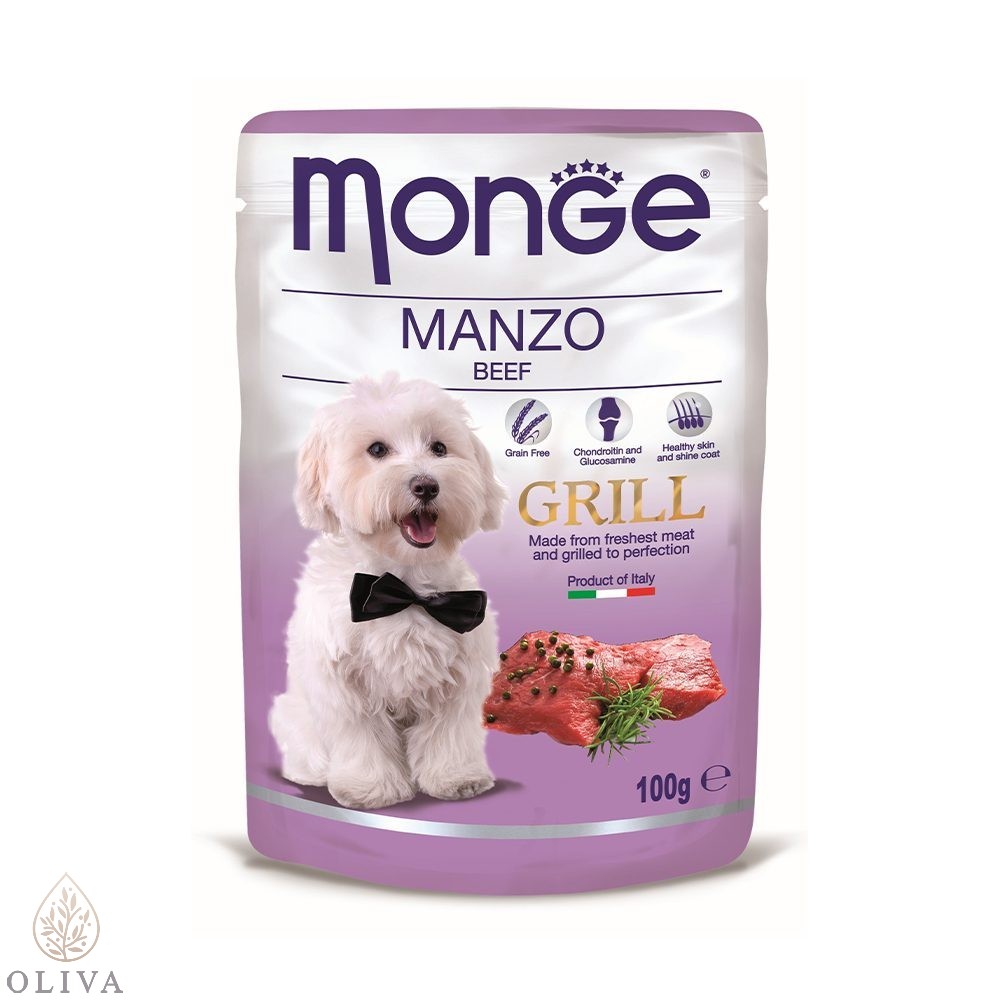 MONGE DOG GRILL SOS GOVEDINA 100G