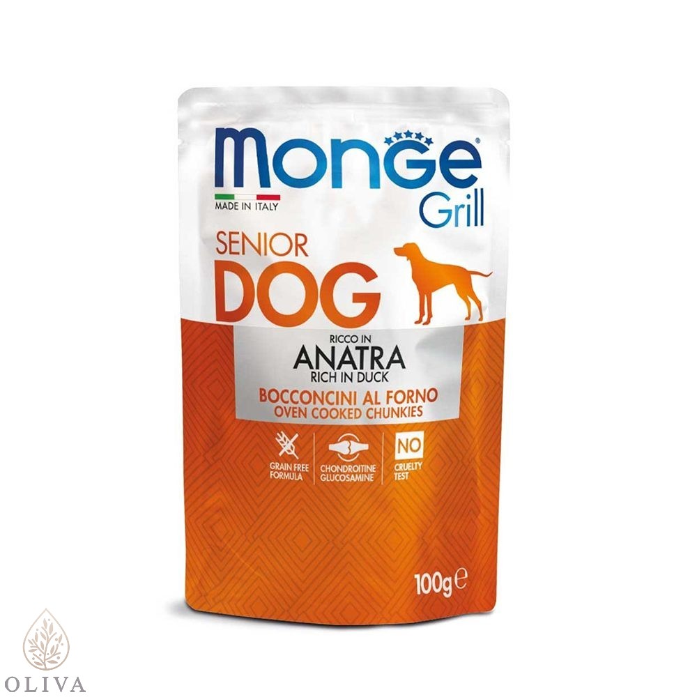 MONGE DOG GRILL SOS PAČETINA ZA STARIJE PSE 100G