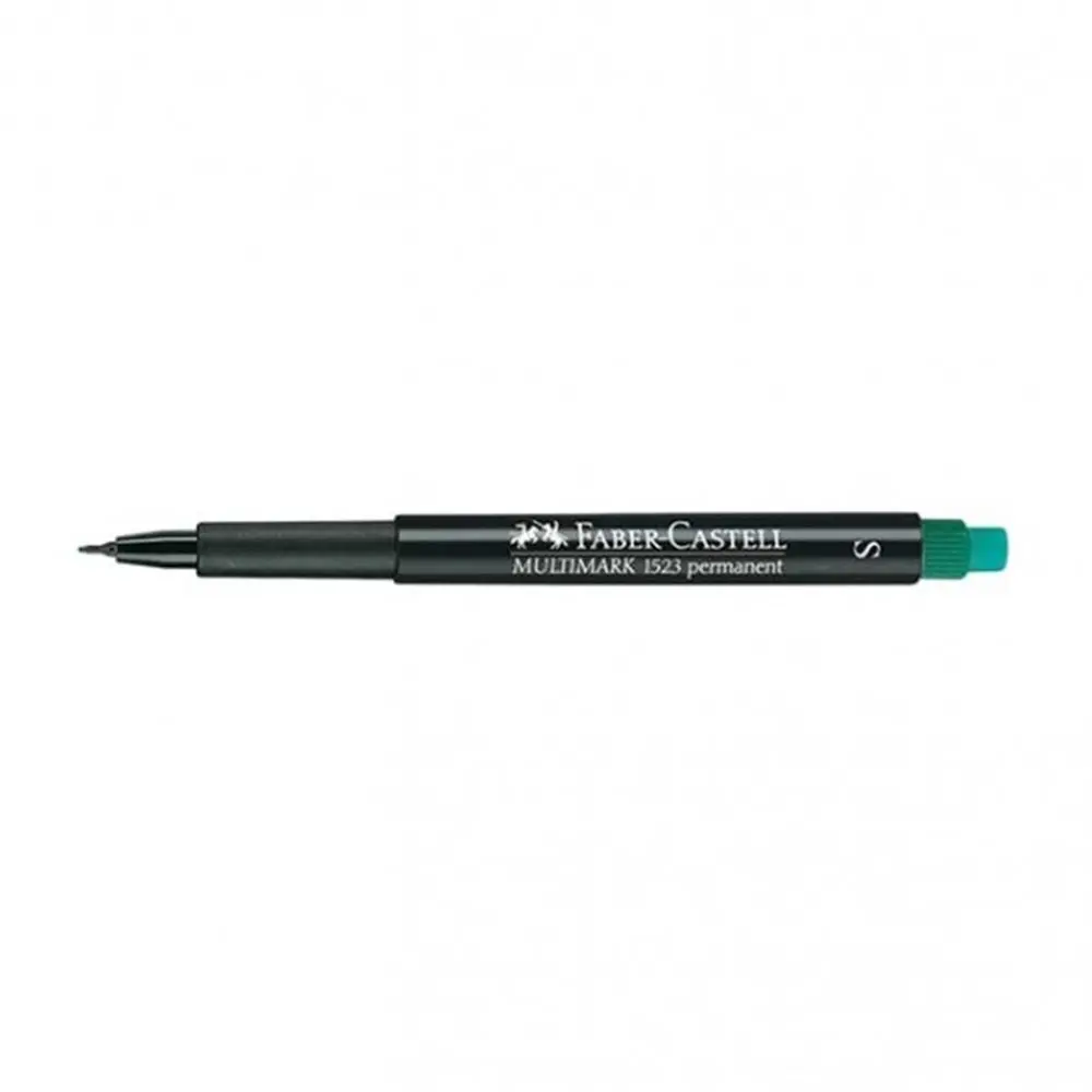 FABER CASTELL Flomaster OHP S 0,4 mm 12593 zeleni