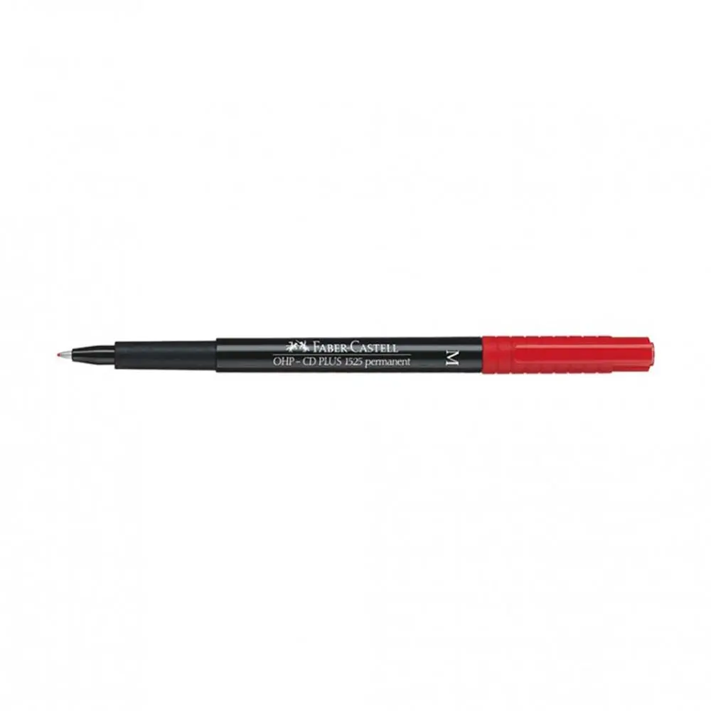 FABER CASTELL Flomaster OHP M 1mm 07494 crveni