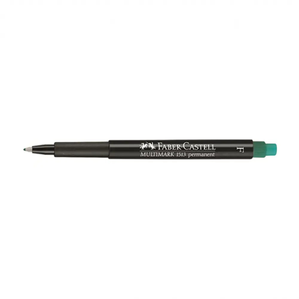 FABER CASTELL Flomaster OHP F 0.6 06793 zeleni
