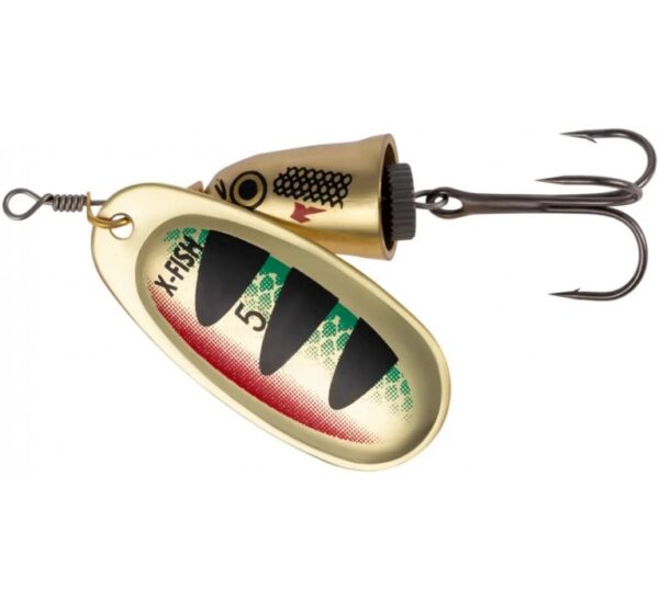 X FISH LEPTIR WOLF No5 12 5g.PERCH