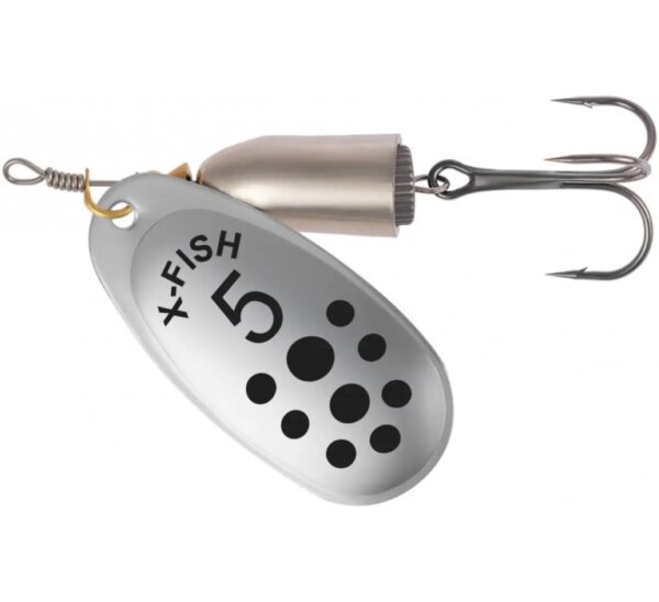 X Fish leptir Wolf Silver