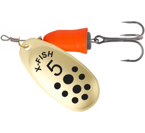 X Fish leptir Wolf Gold Fire Red