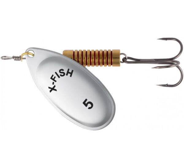 X Fish leptir Stark Silver