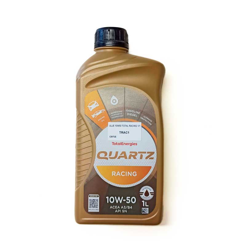 Motorno ulje TOTAL ENERGIES Racing 10W50 1 L