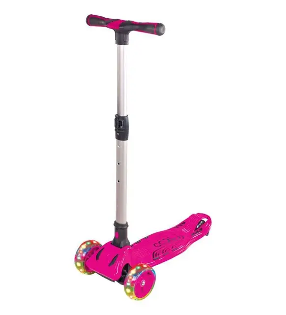 Cool wheels Trotinet Maxi Twist , 3 točka, Sa svetlom, +6, Roze