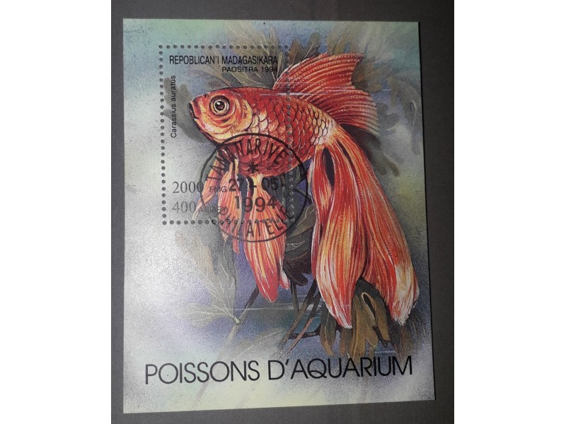 Madagaskar 1994 fauna, blok