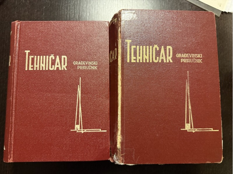 TEHNIČAR – GRAĐEVINSKI PRIRUČNIK TOM 1 i 2