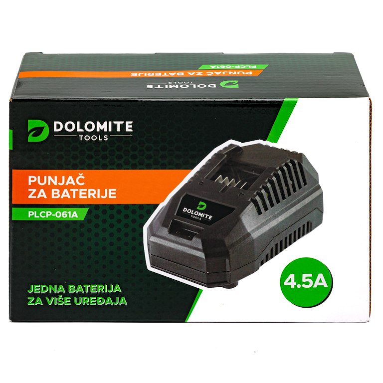 PUNJAČ BATERIJE ZA AKUMULATORSKI ALAT DOLOMITE 20V 4.5A