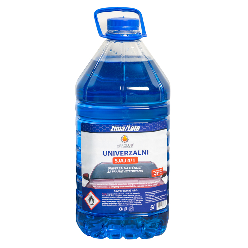 AGROLUB - UNIVERZALNA TEČNOST ZA BRISAČE (VETROBRANE) 5L