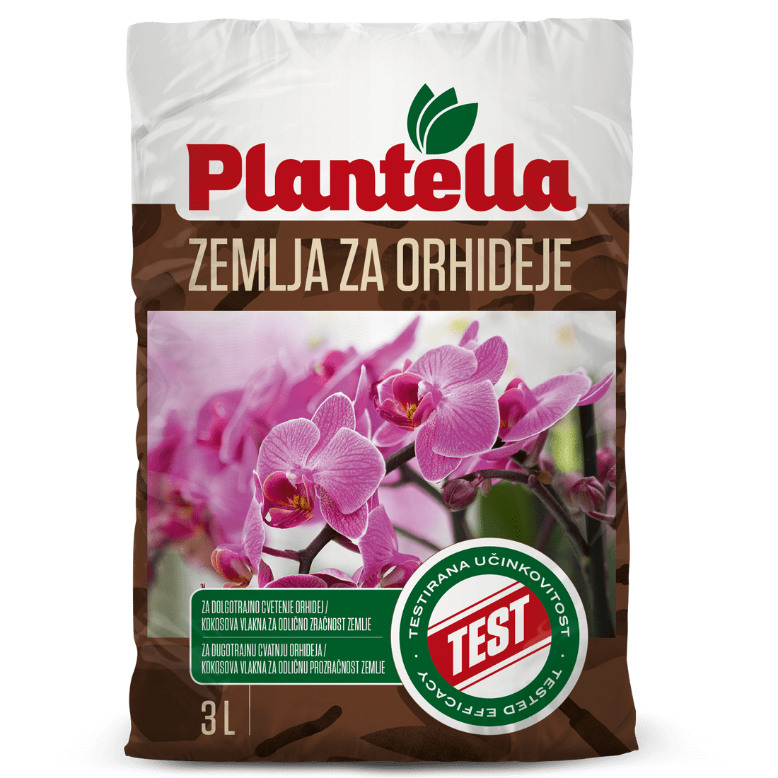 PLANTELLA SUPSTRAT ZA ORHIDEJE 3L