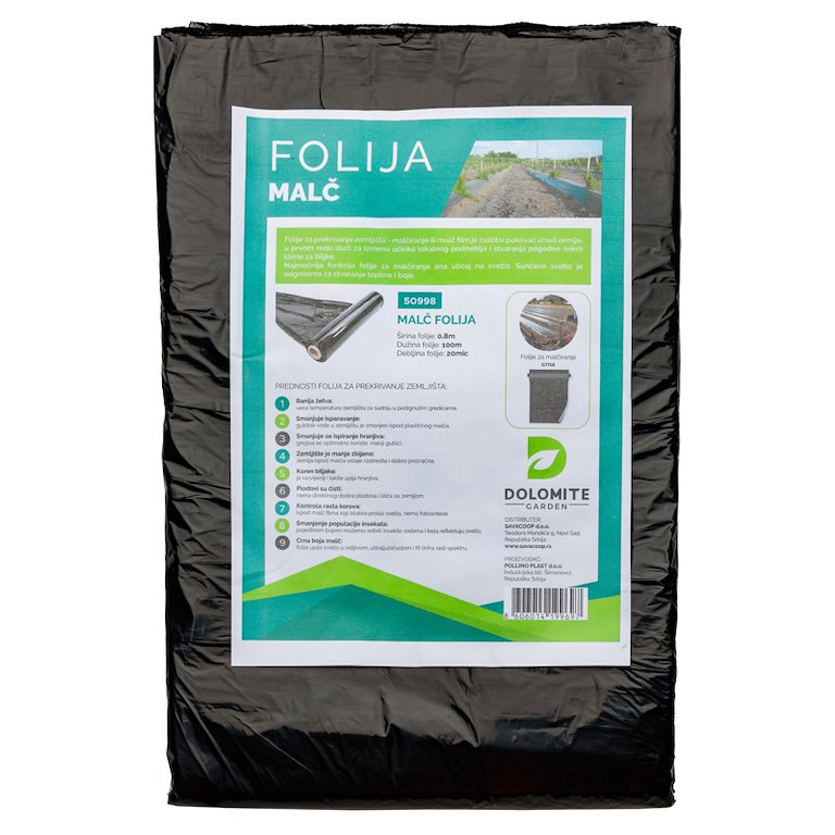 MALČ FOLIJA 0,8 X100M 20MIC FLORIS