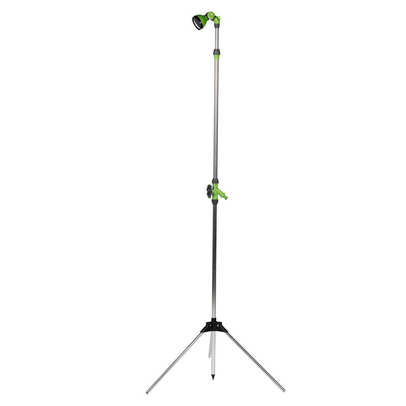 TELESKOPSKI TUŠ SA POSTOLJEM 175-229CM DOLOMITE AQUA GREEN