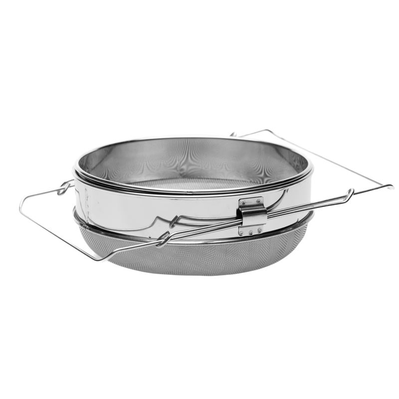 CEDILJKA ZA MED SA DRŽAČIMA H65MM, INOX