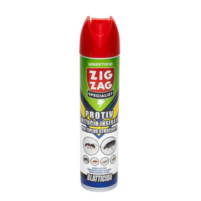 ZIG ZAG SPREJ PROTIV GMIŽUĆIH INSEKATA 300 ML