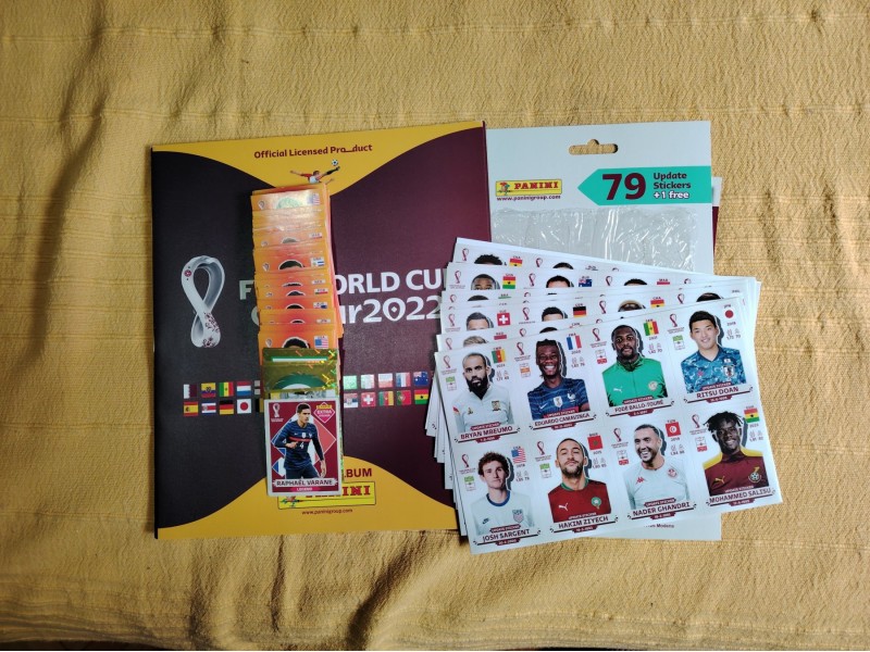 Qatar mix sličica album update set