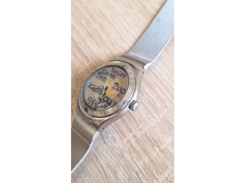 Swatch automatik, celicno kuciste