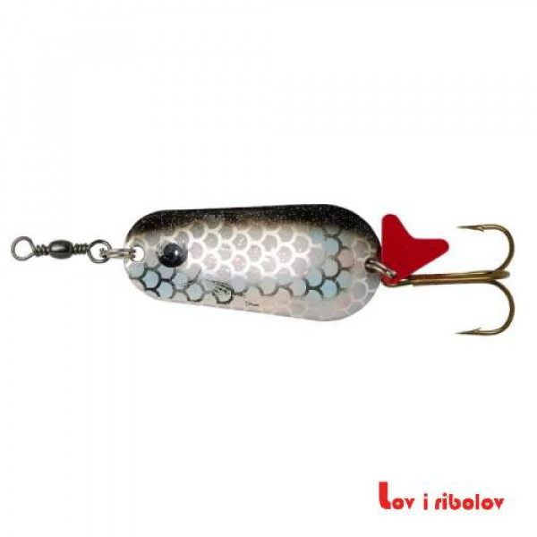 Varalica DAM Effzett Standard Spoon Holographic Black 4.5cm 16g