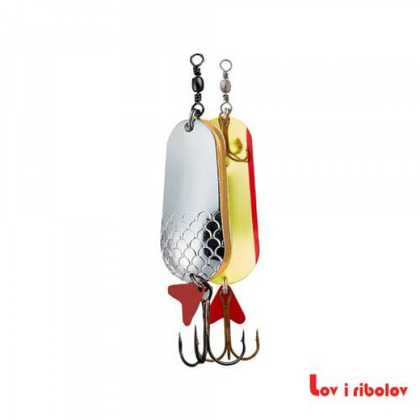 Varalica DAM Effzett Twin (DUPLA) Silver Gold 4.5cm 16g