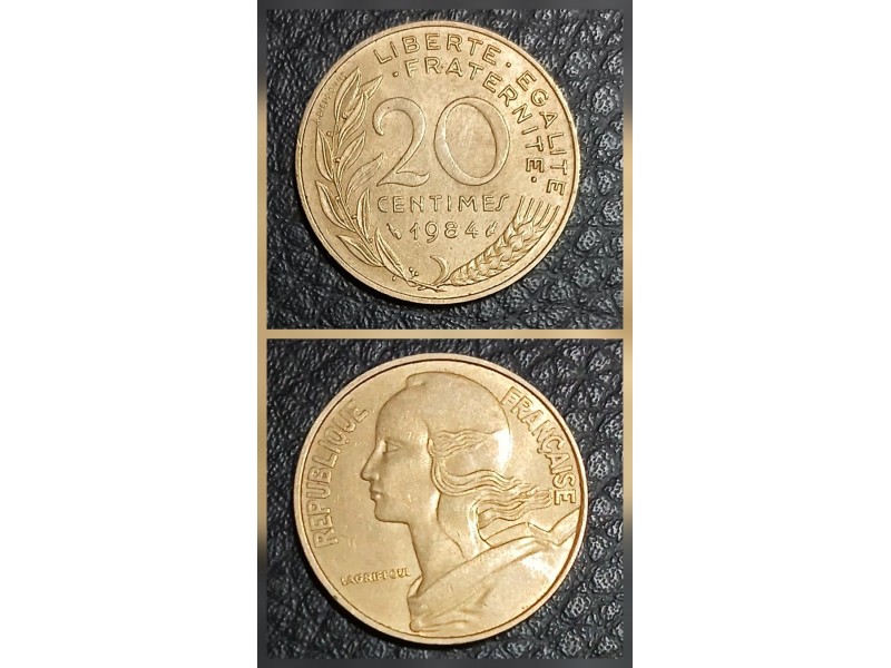 20 Centimes 1984 – Francuska