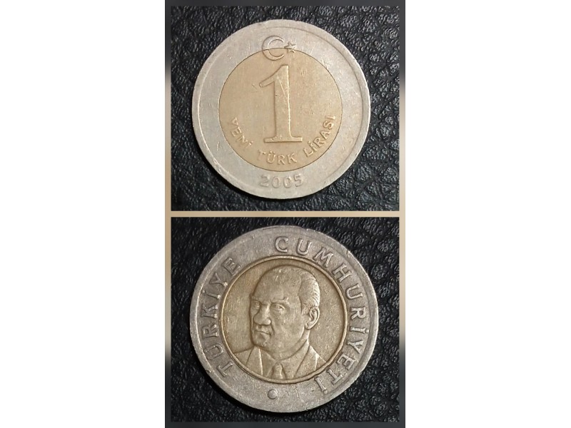 1 Yeni Türk Lirası 2005 – Turska