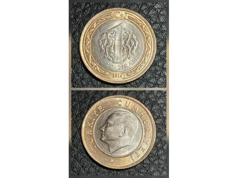 1 Türk Lirası 2014 – Turska
