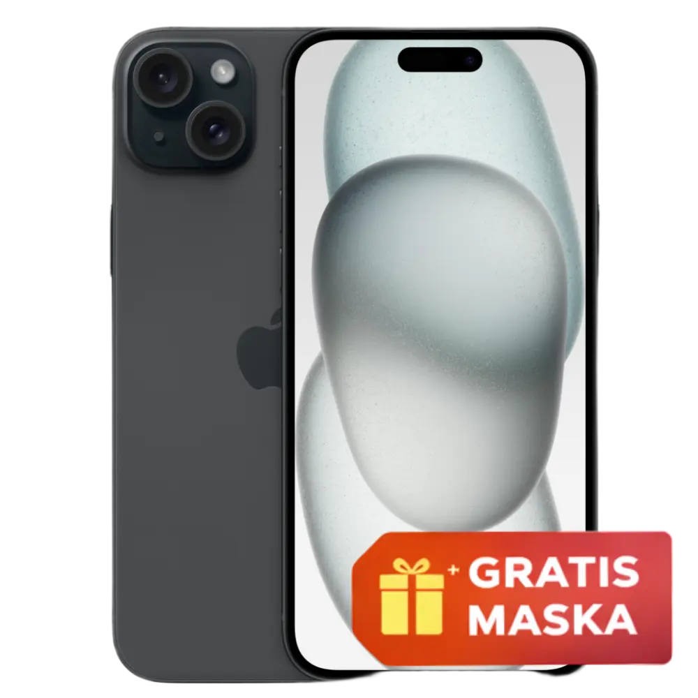 Apple Refabrikovani mobilni telefon iPhone 15 Plus, 6/128GB, Crni
