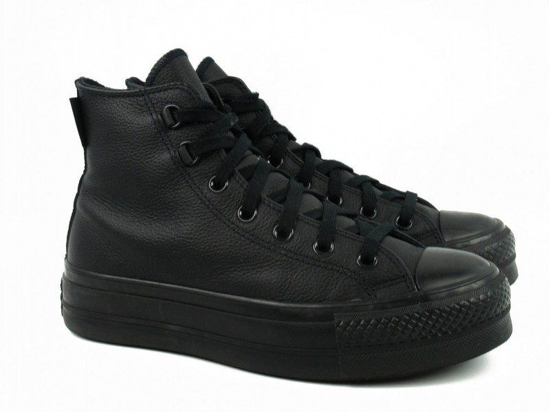 Converse patike starke platforma KOŽA VODOOTPORNE J781