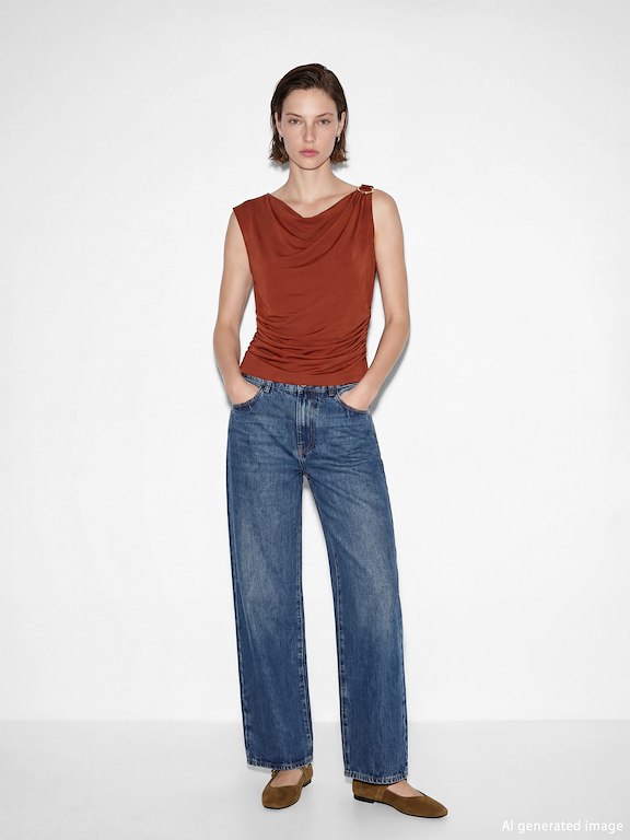 LCW Vision Bluza Sa Metalnim Aplikacijama I Naborima