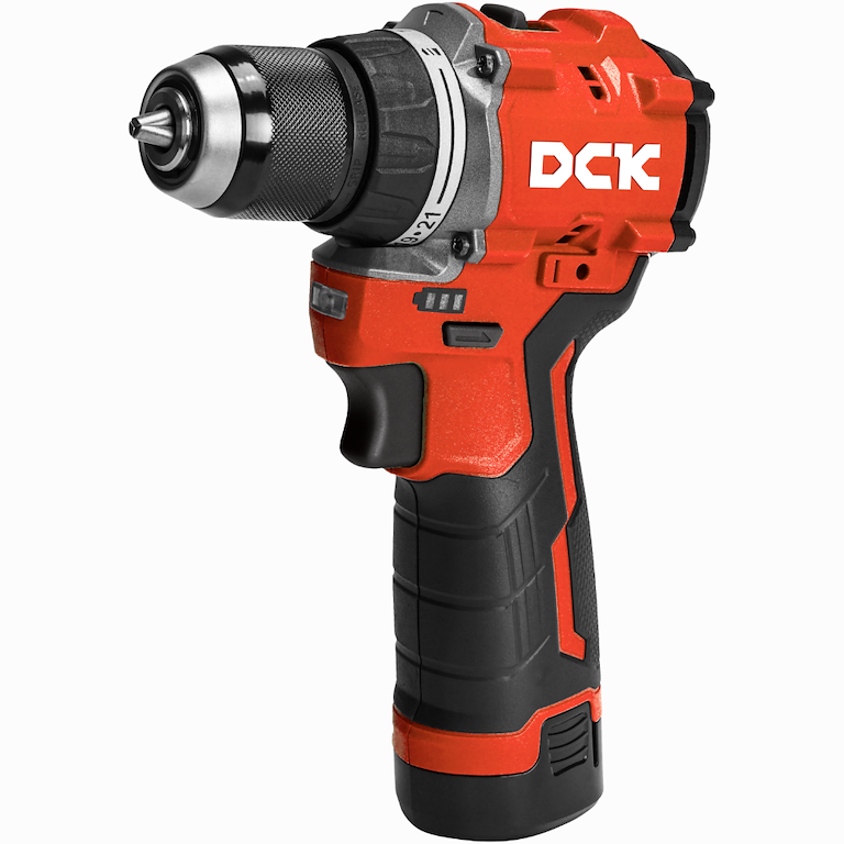 DCK – Aku bušilica – odvijač bez četkica, sa 2×2.0Ah baterije i punjačem, 12V – KDJZ1250EK