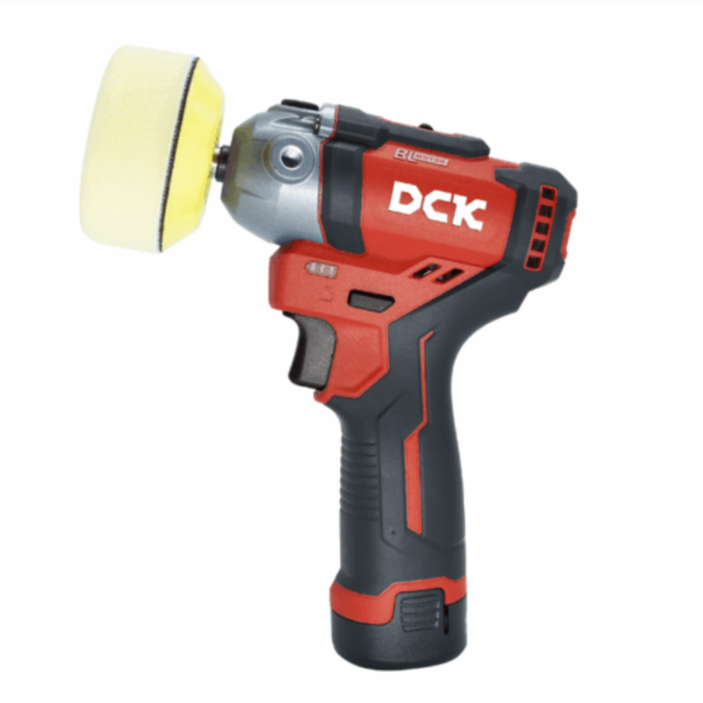 DCK – Aku polirka bez četkica, sa 2×2.0Ah baterije i punjačem, 12V – KDSP75EK