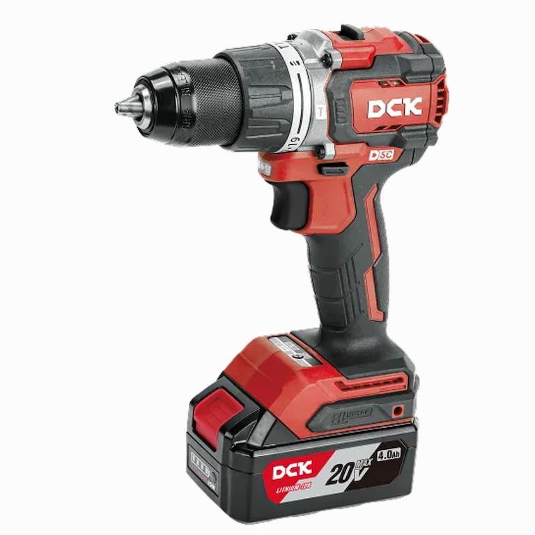 DCK – Aku udarna bušilica – odvijač bez četkica, sa 2×4.0Ah baterije i punjačem, 20V – KDJZ2090iEK