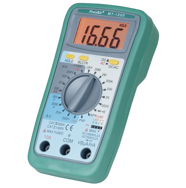 Pro'sKit MT-1250 Digitalni multimetar – Unimer za precizna merenja
