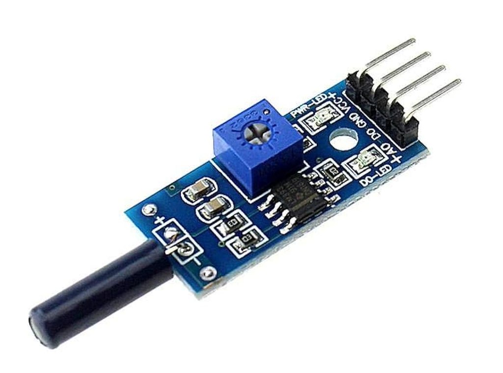 SW-18010P Visokoosetljivi Senzor Vibracija i Potresa sa LM393 Komparatorom za Arduino