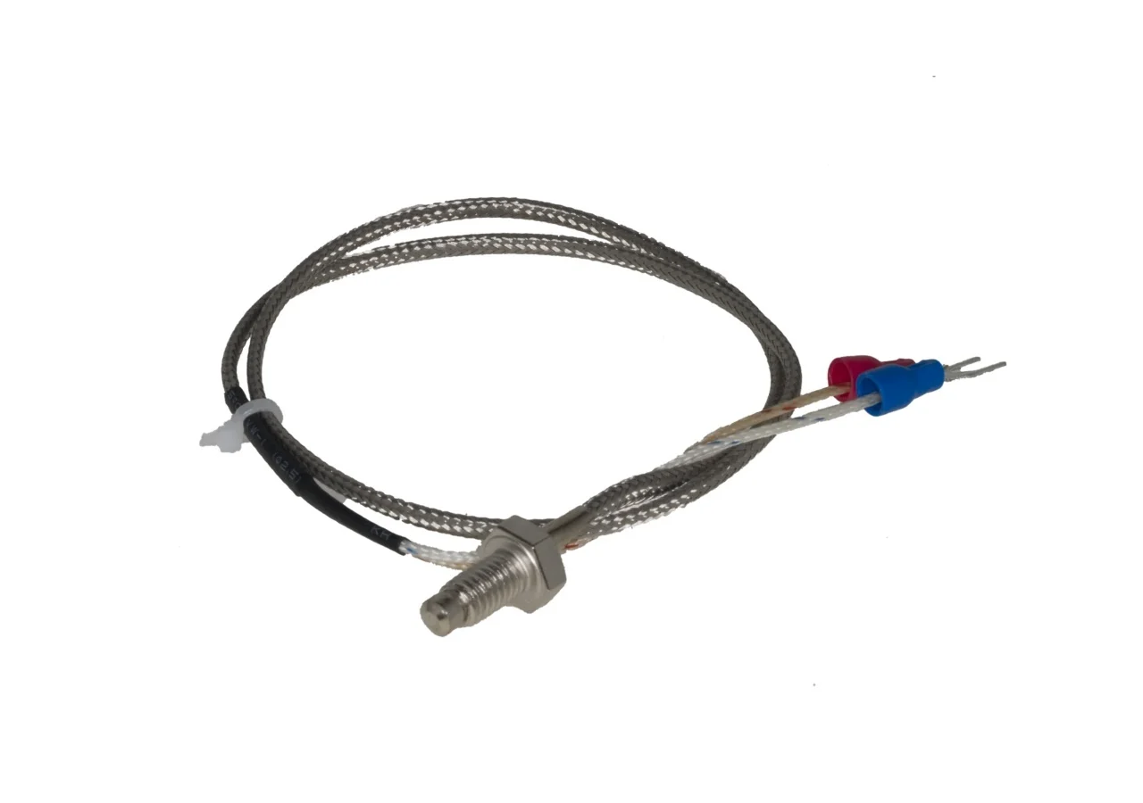 Termopar K tip M6 navoj, 0-600°C, dužina 1.0m – Industrijski senzor temperature