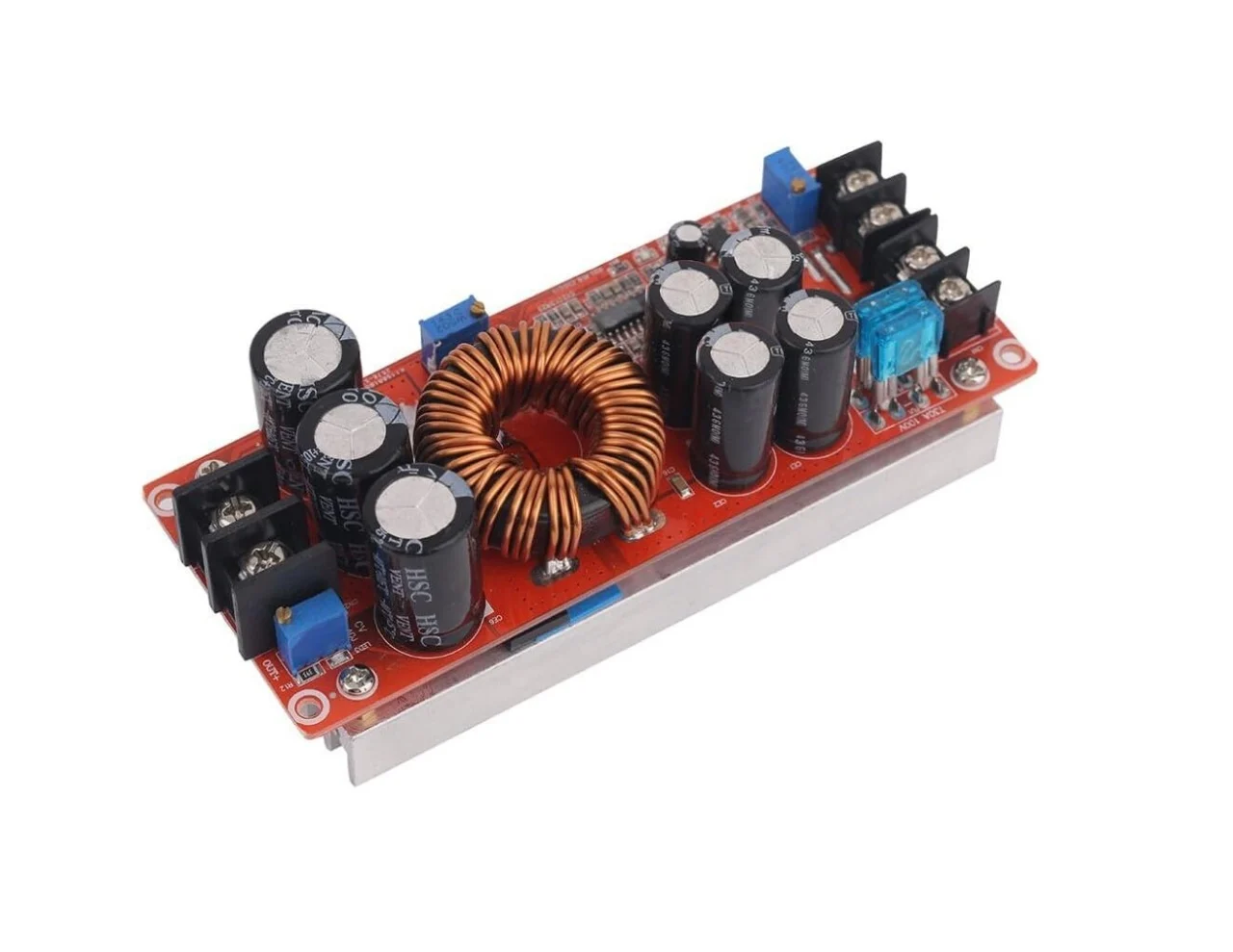 DC-DC Boost Konverter 1200W 20A Step-Up Modul (10-60V na 12-83V)