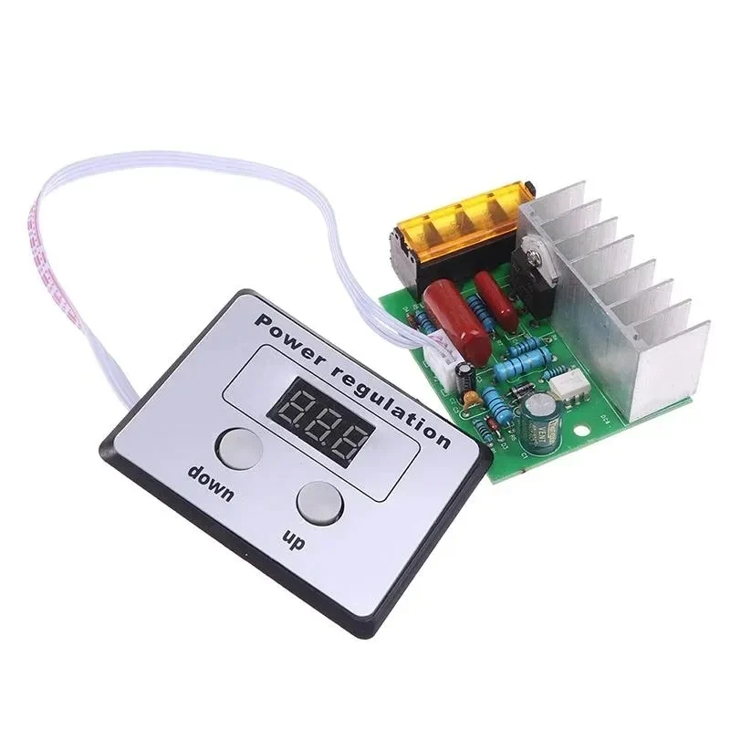 Digitalni regulator brzine AC motora i napona 220V 4000W sa displejem