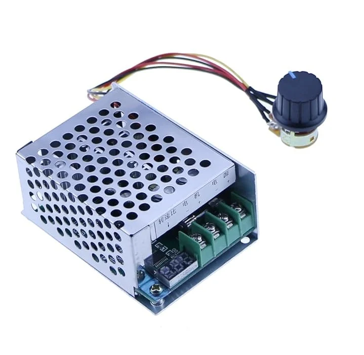 PWM Regulator Brzine DC Motora 30A 6V-16V sa Displejem i Kućištem