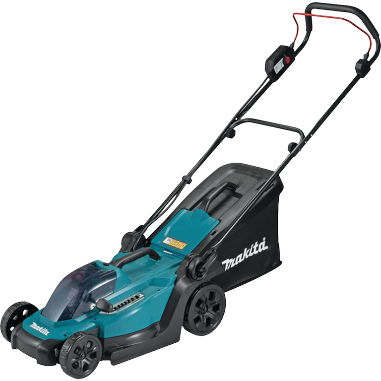 Makita – Akumulatorska kosilica 18V sa baterijom 3Ah BL1830B i punjačam DC18WC – DLM330Z+PROMO1