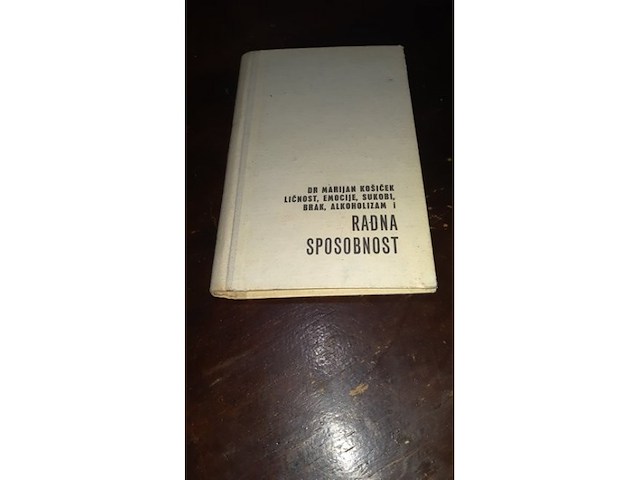Radna sposobnost Marijan Košiček