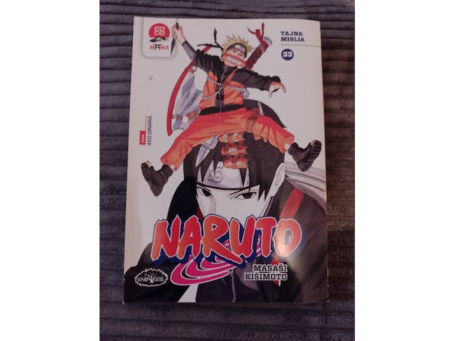 Naruto br.33, Tajna misija, Masaši Kišimoto