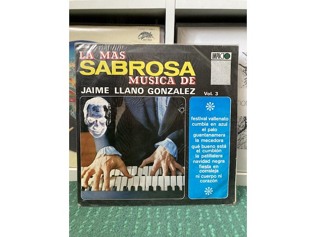 LA MAS SABROSA Musica de Jaime Llano Gonzalez LP
