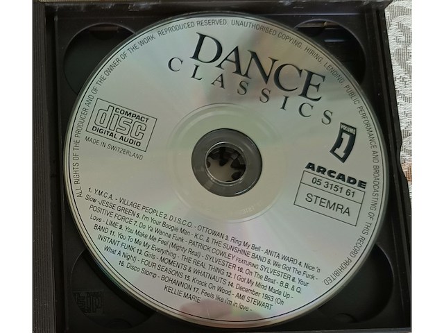 cd Dance Classics Volume 1 bez omota