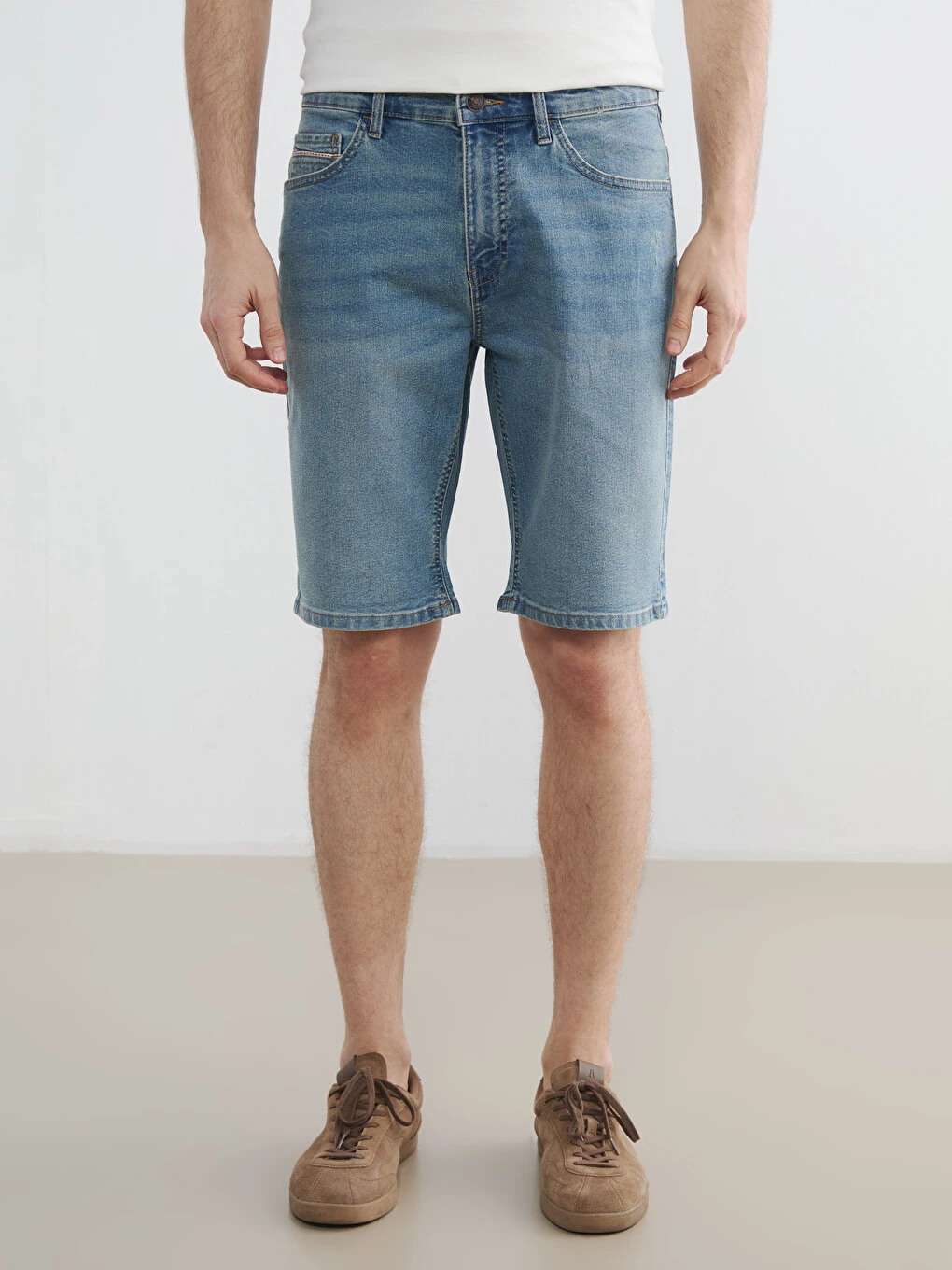 LCW Jeans Slim Fit Muški Teksas Šorts